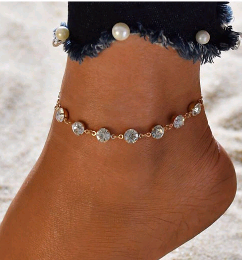 Classic Gemstone Link Anklet – Ariel Bella's Tangible Treasures